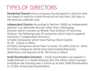 Power of Directors and its Liabilities | PPTX