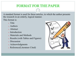 WRITING SCIENTIFIC RESEARCH ARTICLE | PPTX