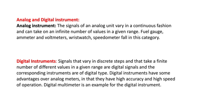 Measurement Instruments Static And Dynamic Characteristics Calibration Systematic Errors Random