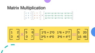 Linear Algebra Presentation including basic of linear Algebra | PPTX