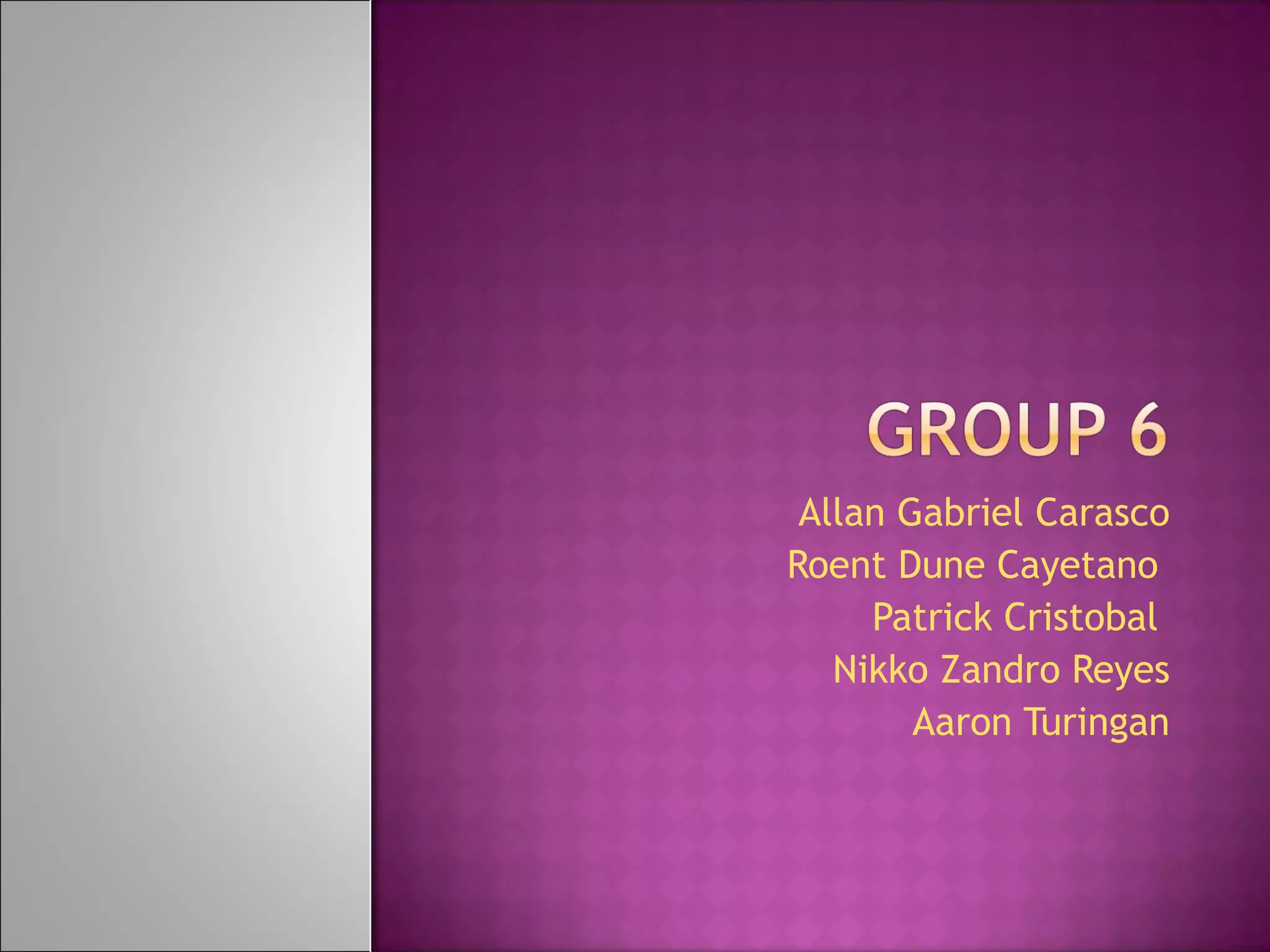 4ChEB Group 6 | PPT