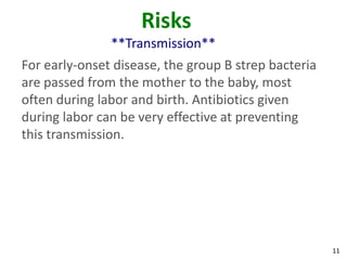 Group B strep | PPTX
