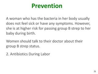 Group B strep | PPTX