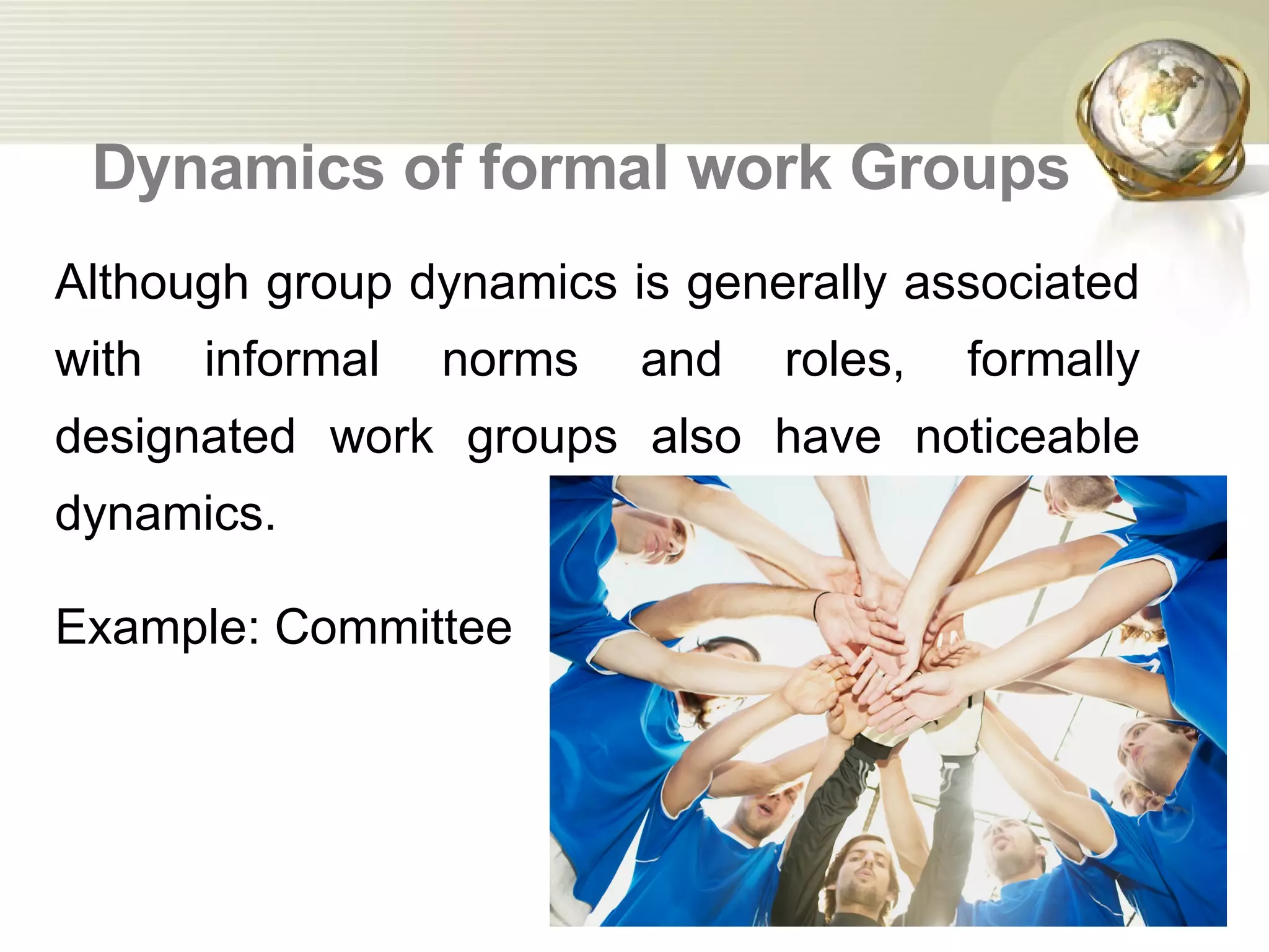 FOUNDATION OF GROUP BEHAVIOR AND UNDERSTANDING WORK TEAM | PPT