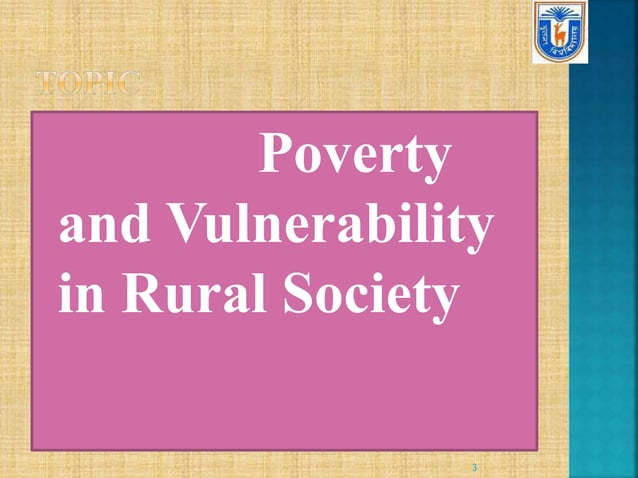 Poverty and Vulnerability in Rural Society.pptx