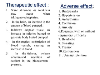 Sympathomimitic drugs (Epinephrine & Nor-epinephrine) | PPT | Endocrine ...