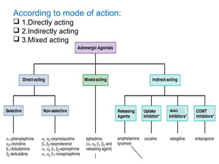 Sympathomimitic drugs (Epinephrine & Nor-epinephrine) | PPT | Endocrine ...