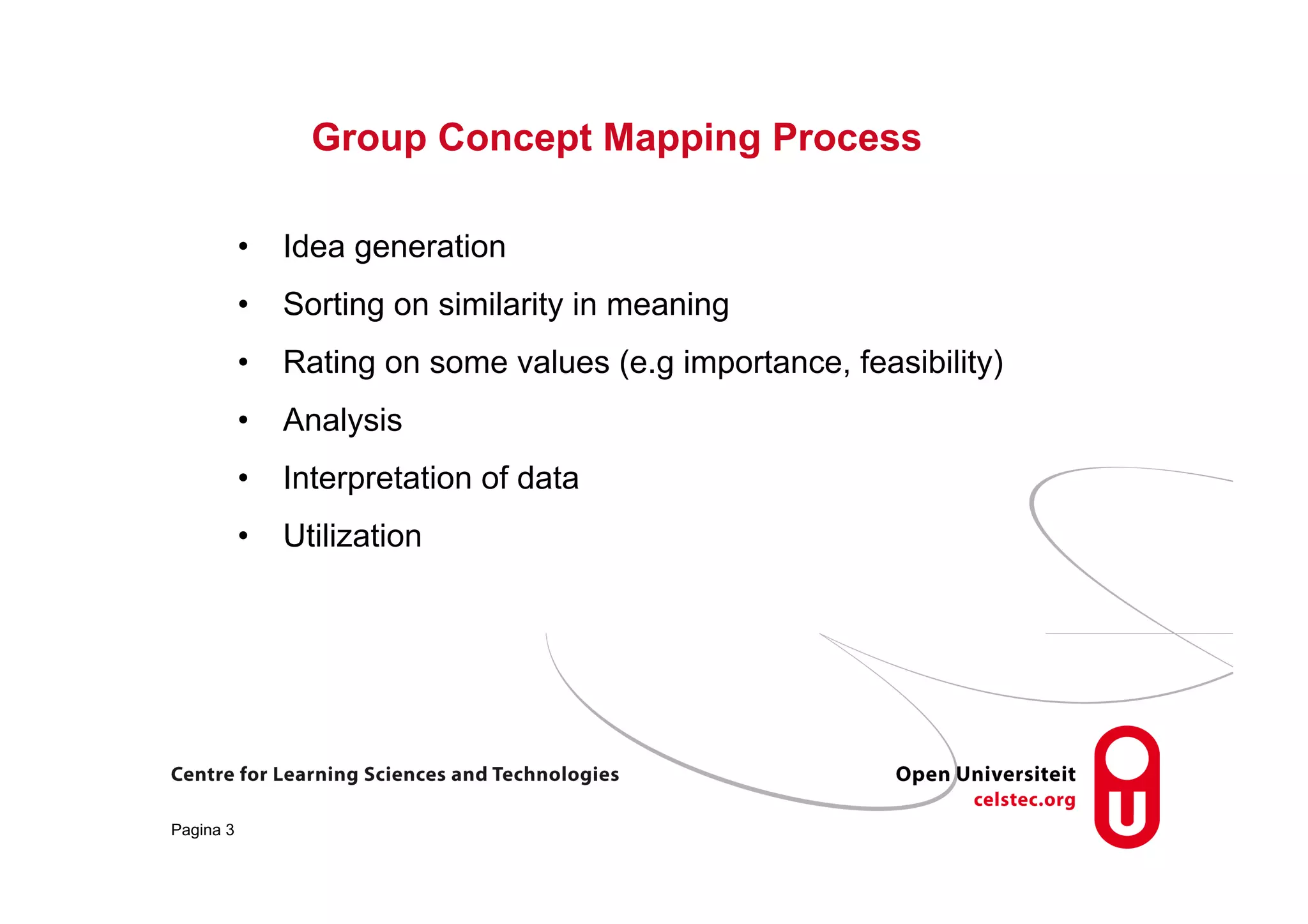 Group Concept Mapping on Learning Analytics | PDF