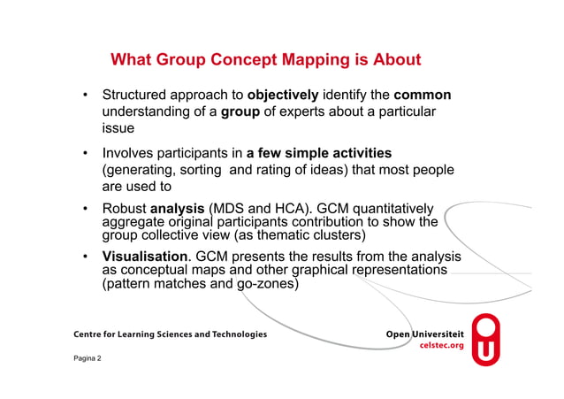 Group Concept Mapping on Learning Analytics | PDF