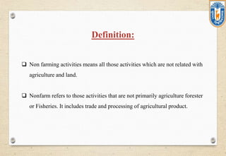 Non Farming Activities In Rural Societies.pptx