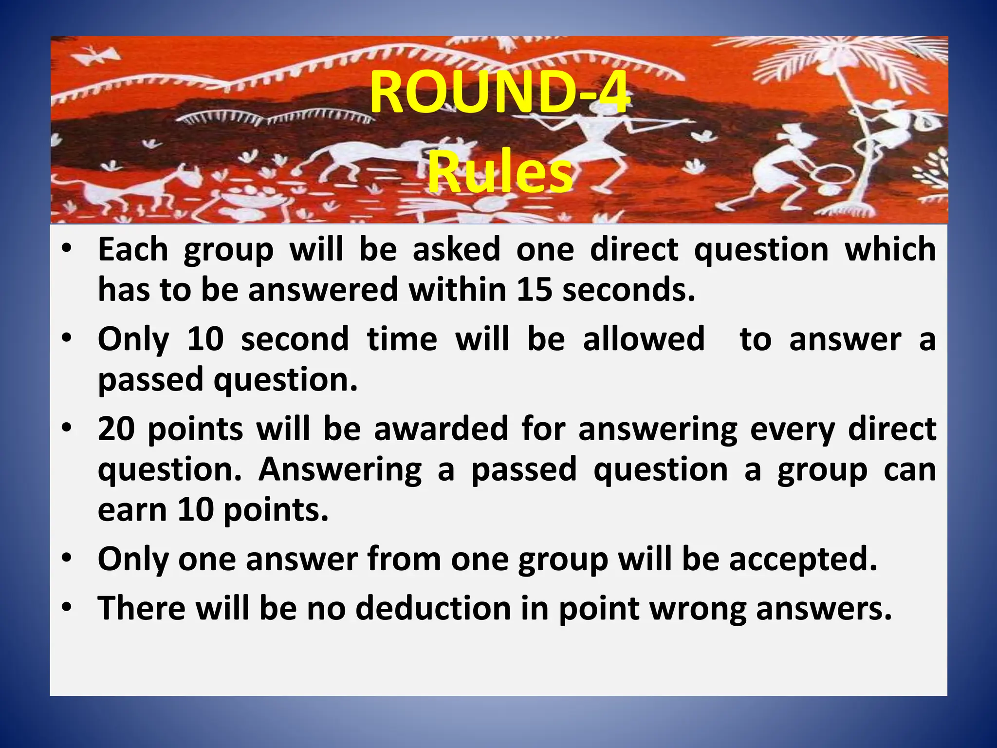 Quiz Competition Group-D | PPTX