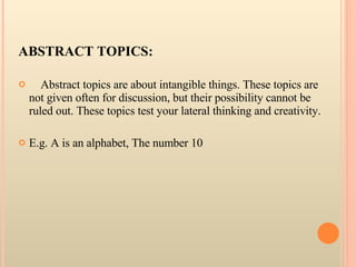 Group Discussion | PPT