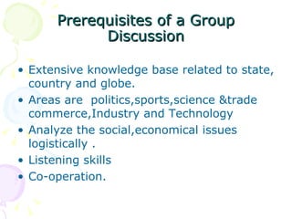 Group Discussion | PPT