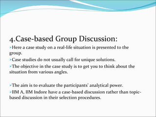 Group Discussion | PPT