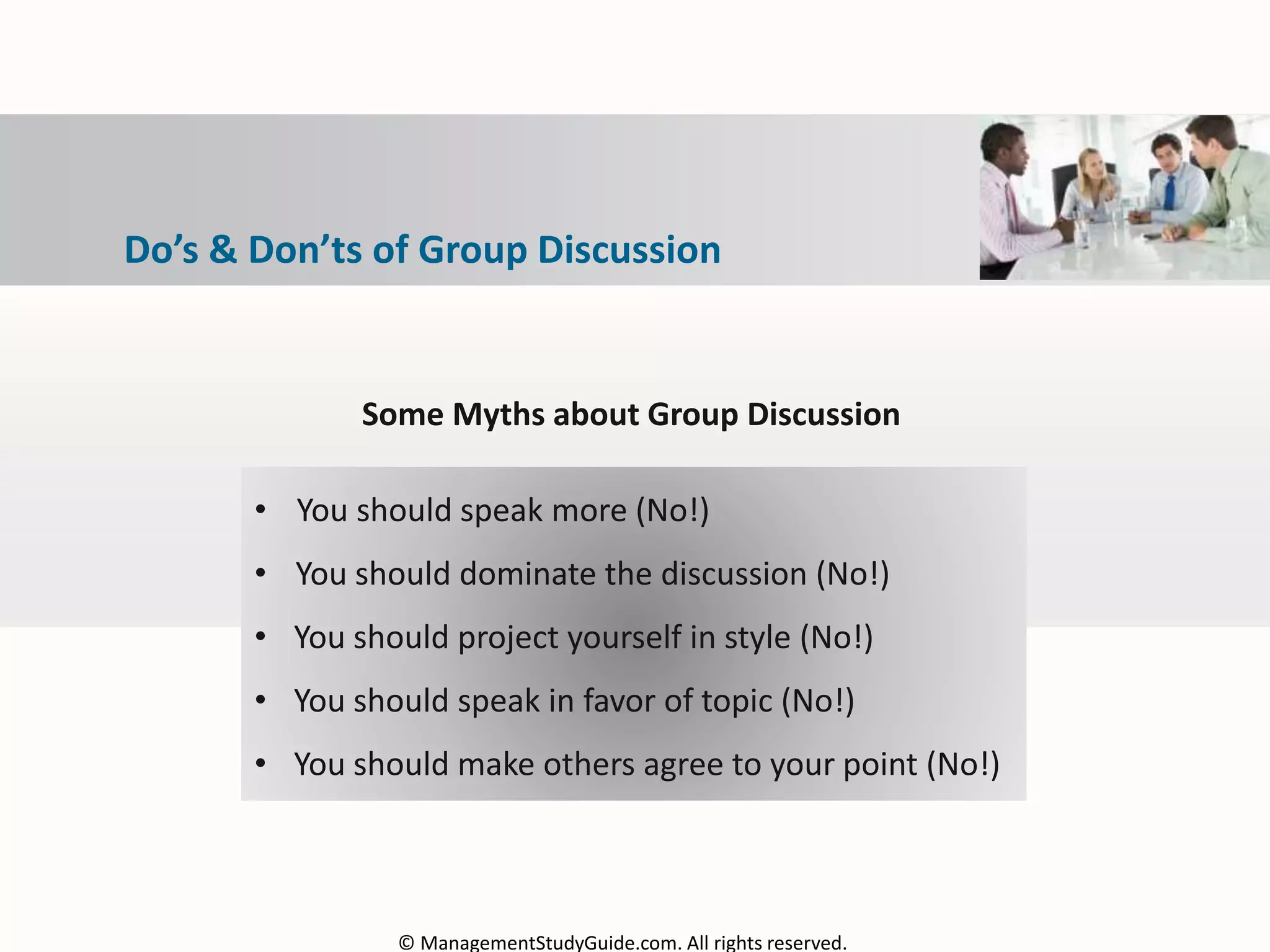 Group discussion-strategies | PPTX