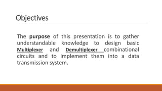 Multiplexer & Demultiplexer | PDF
