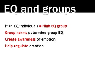 Group Dynamics: Norms and Emotion | PPTX | Family and Relationships