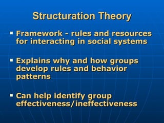 Group Dynamics Week 2 | PPT