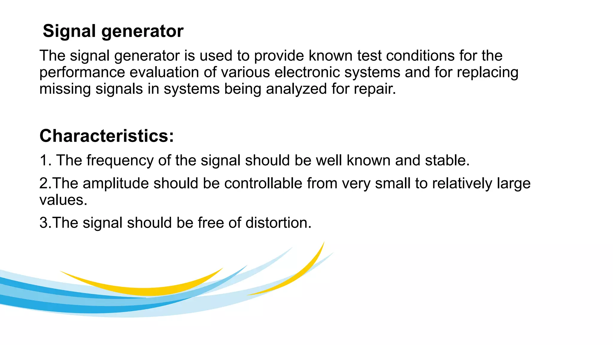 1.Oscilloscope. 2.Block diagram of Oscilloscope. 3.Types of ...
