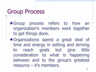 Group Facilitation in Group Dynamics -12 | PPT | Family and Relationships