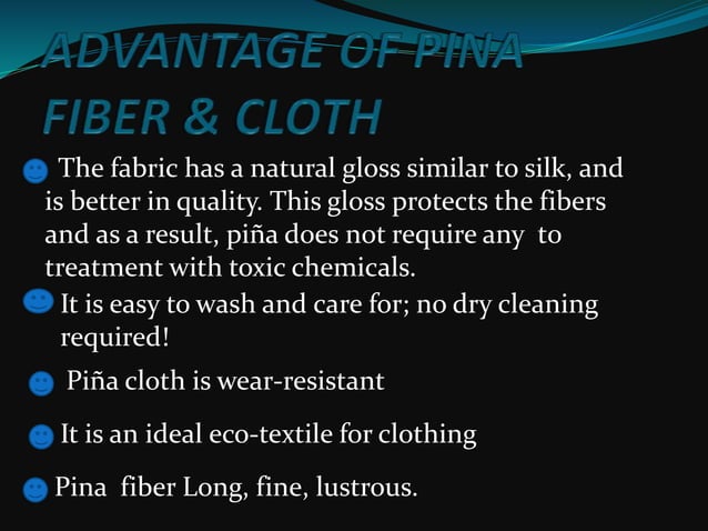 Pina Fiber | PPTX | Needlework | Arts and Crafts