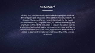 Geophysics-Gravity Method | PPTX