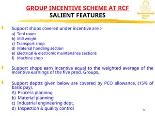 Presentation on Group - Incentive - scheme | PPT