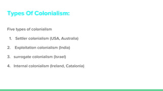 Group-I(Science Of Society) Colonialism.pptx