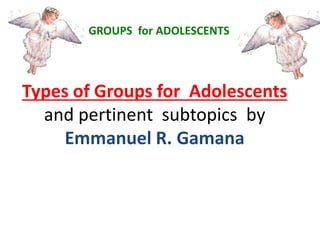 Group of Adolescents | PPTX