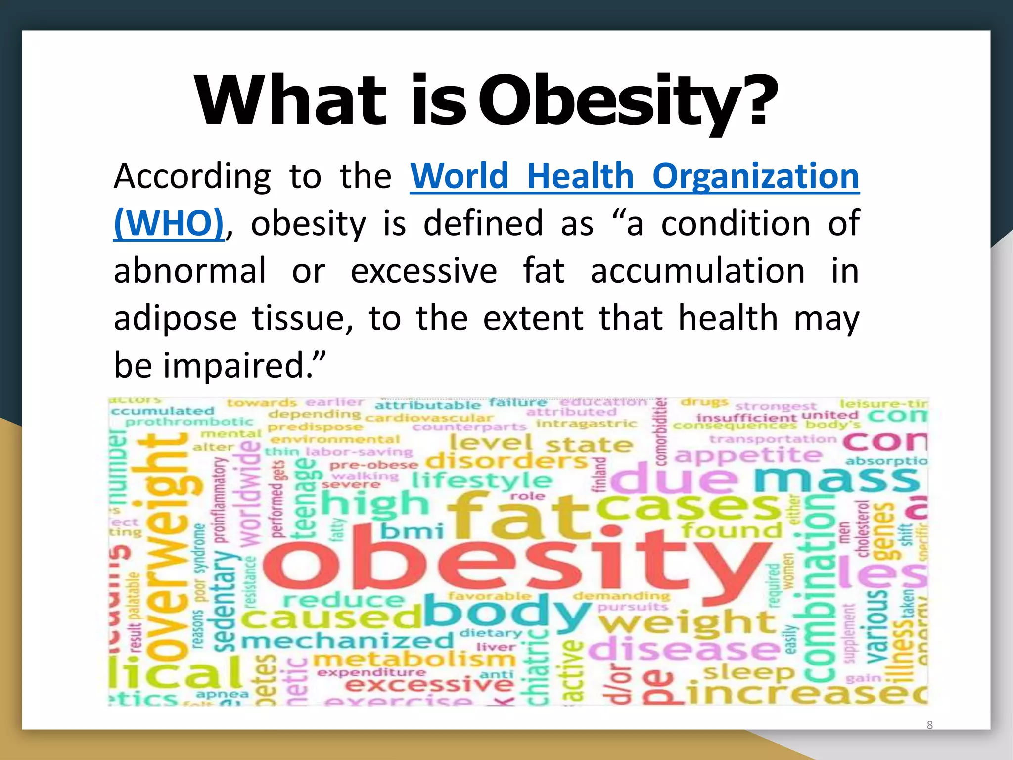 Adolescent Obesity | PPTX