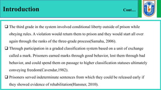 Parole: Definition, Objectives, Conditions and Social Implication | PPTX