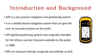Global positioning system GPS | PPTX