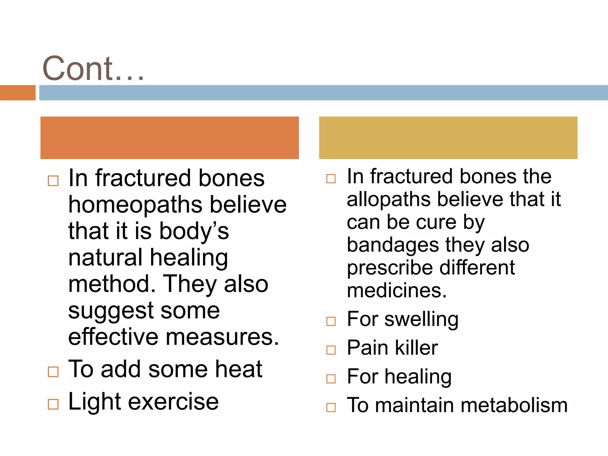 Allopathy and homeopathy | PPTX
