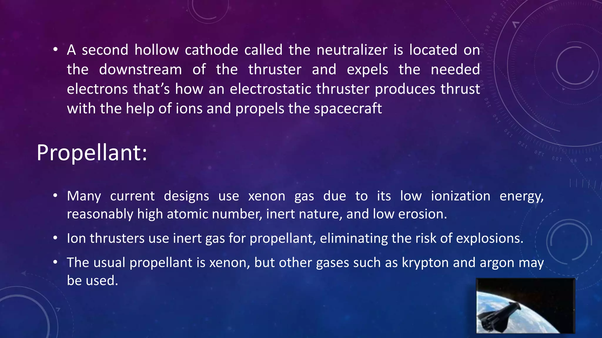 Ion Propulsion System | PPTX
