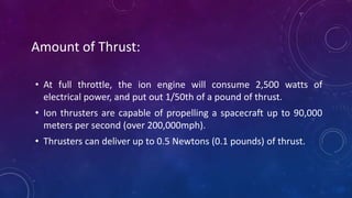 Ion Propulsion System | PPTX