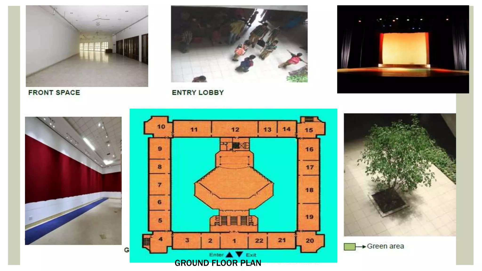 acoustic and viewing angle analysis of an auditorium building | PPTX ...