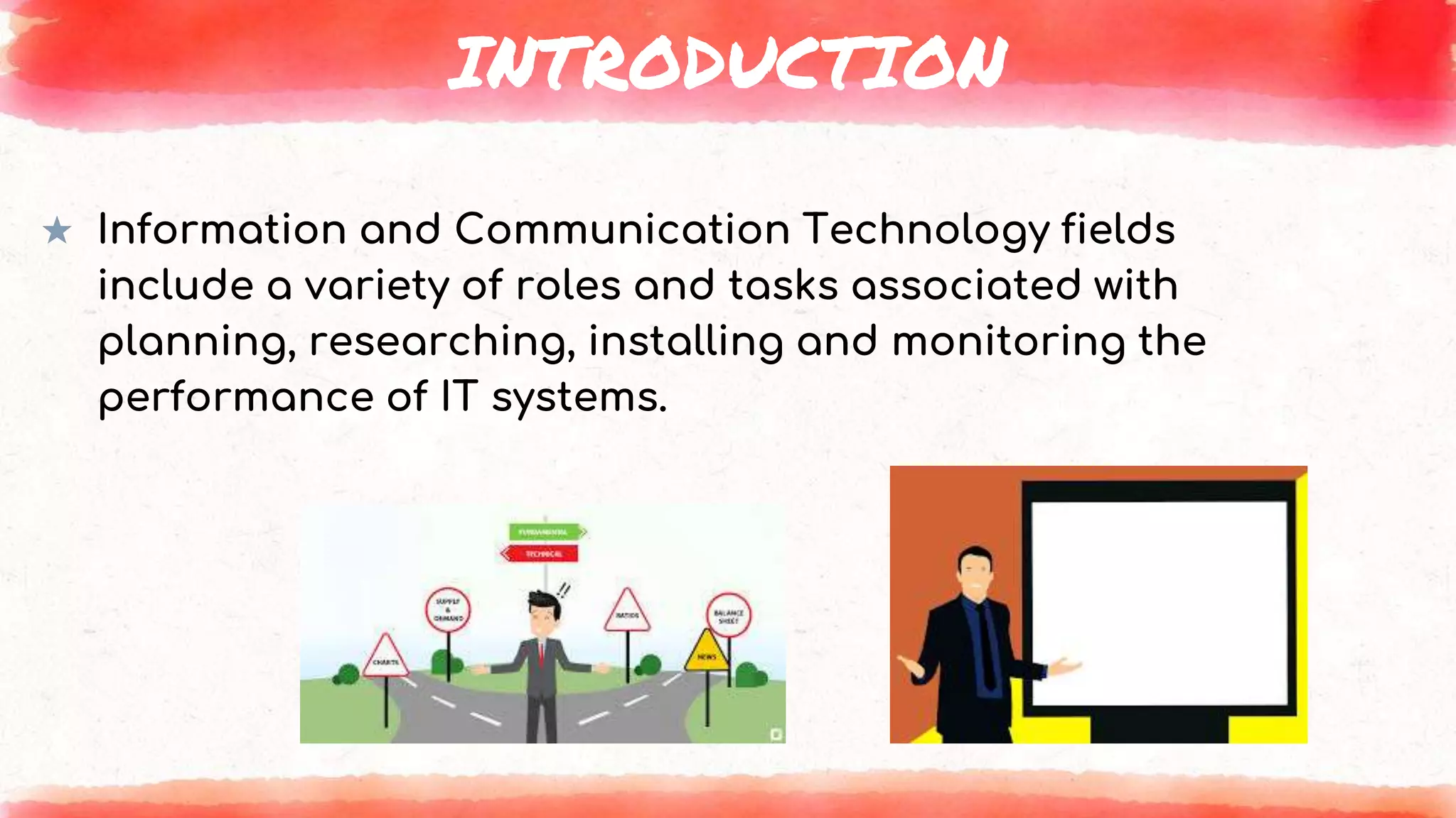 career opportunities available for ICT student | PPTX