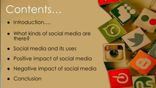 social media and it's impact to the society | PDF