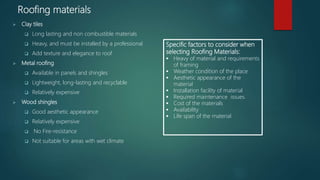 Selection criteria of building materials | PPT