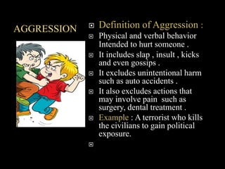 Aggression in Social Psychology | PPTX