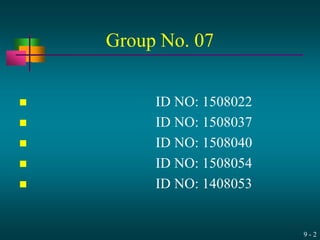 Group 07 | PPT