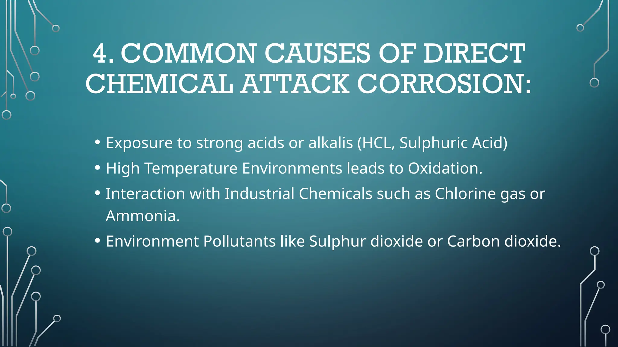 Direct chemical Attack corrosion of metals | PPTX