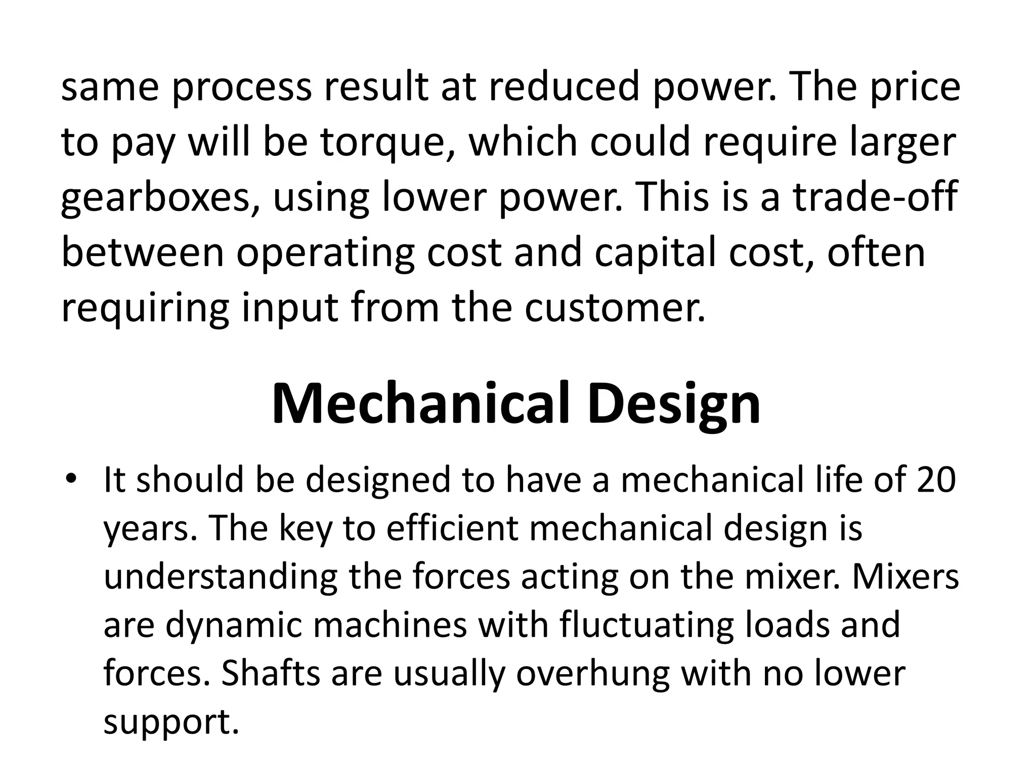 Application of agitator and its selection | PPT
