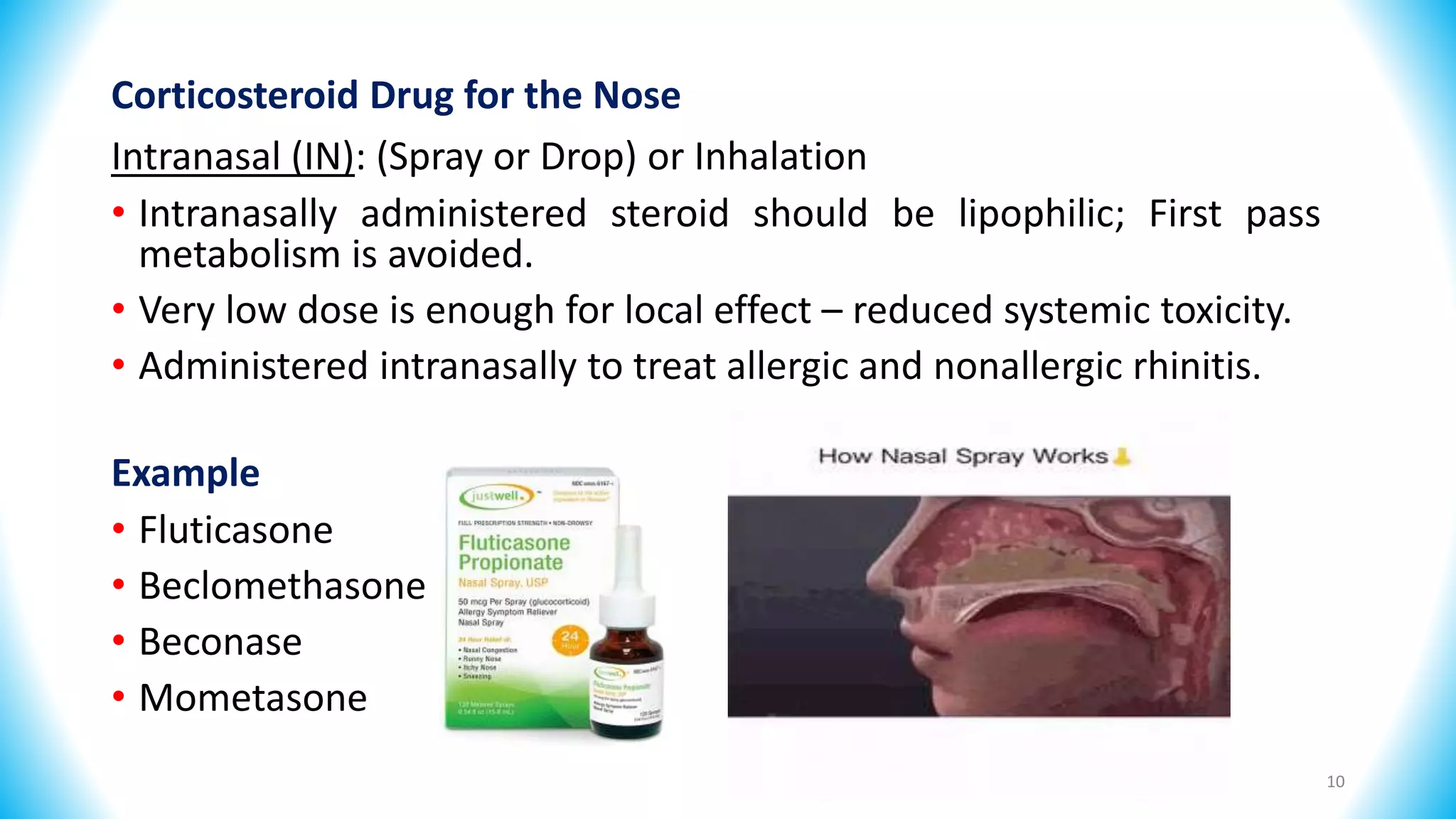 ent pharmacology | PPTX
