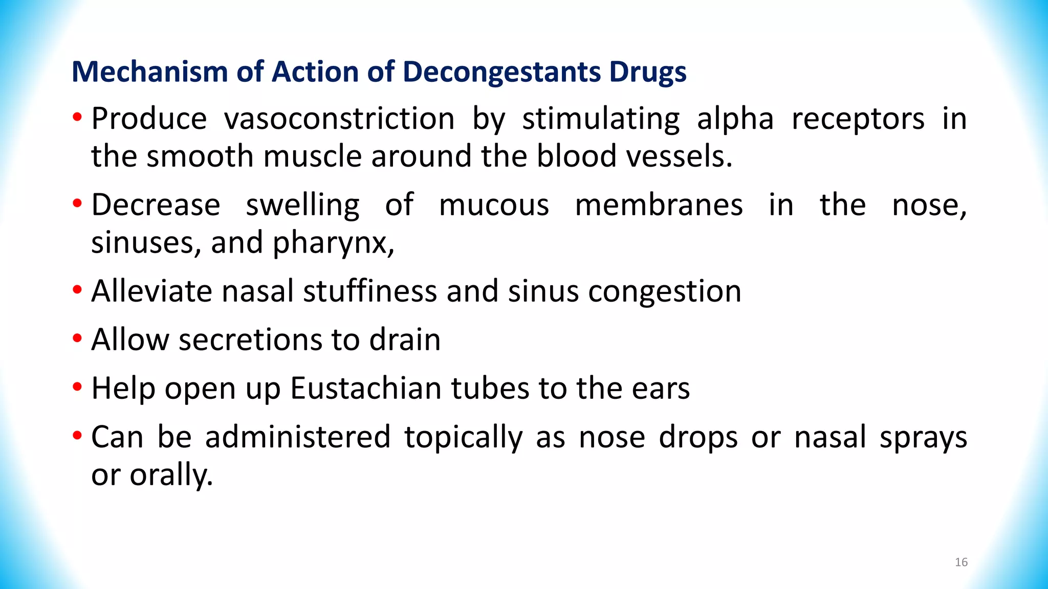 ent pharmacology | PPTX
