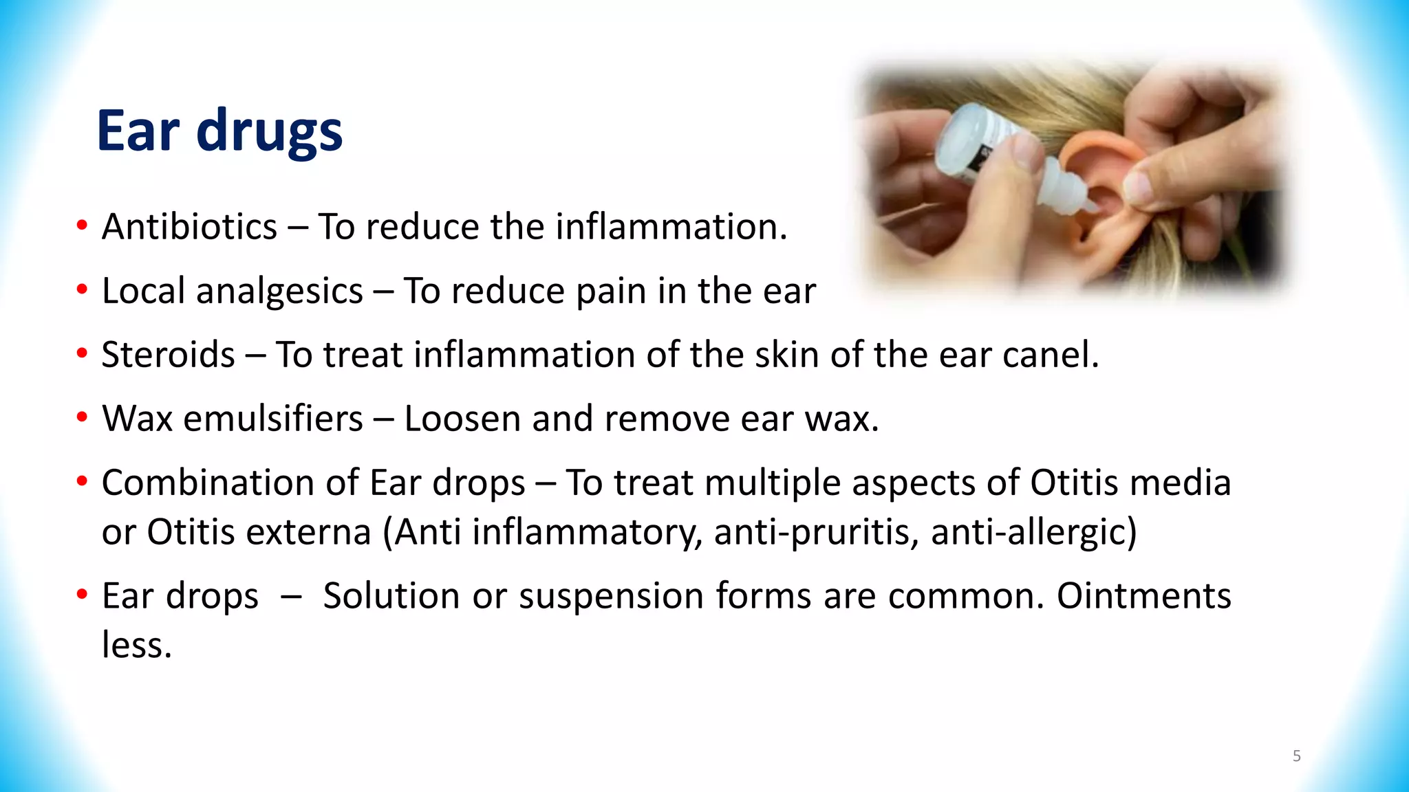 ent pharmacology | PPTX