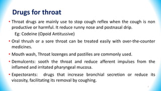 ent pharmacology | PPTX