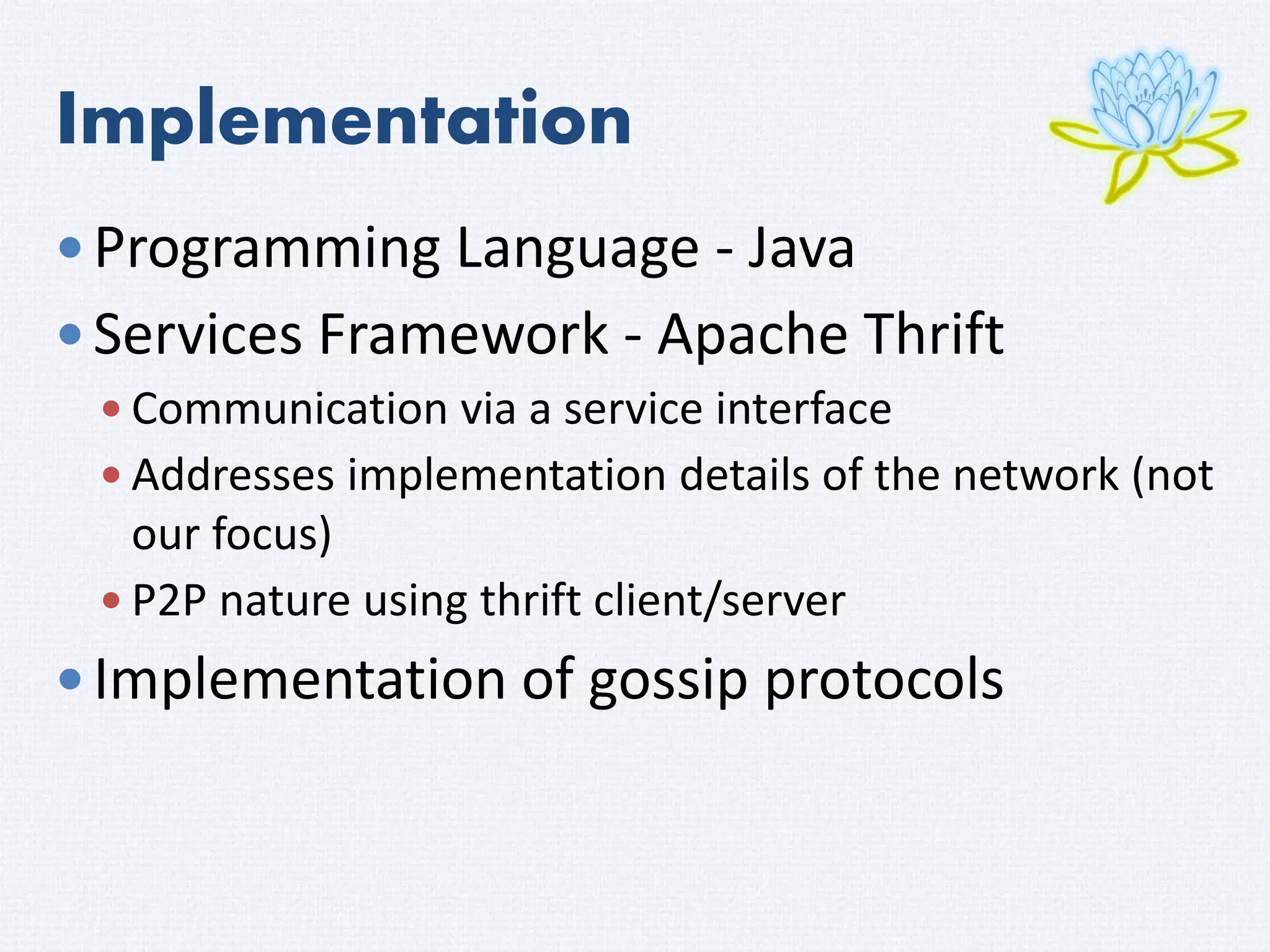 Siyapath: P2P Gossip Based Volunteer Computing Framework | PPT