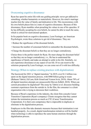 Up in the Air : Movies for Management | PDF