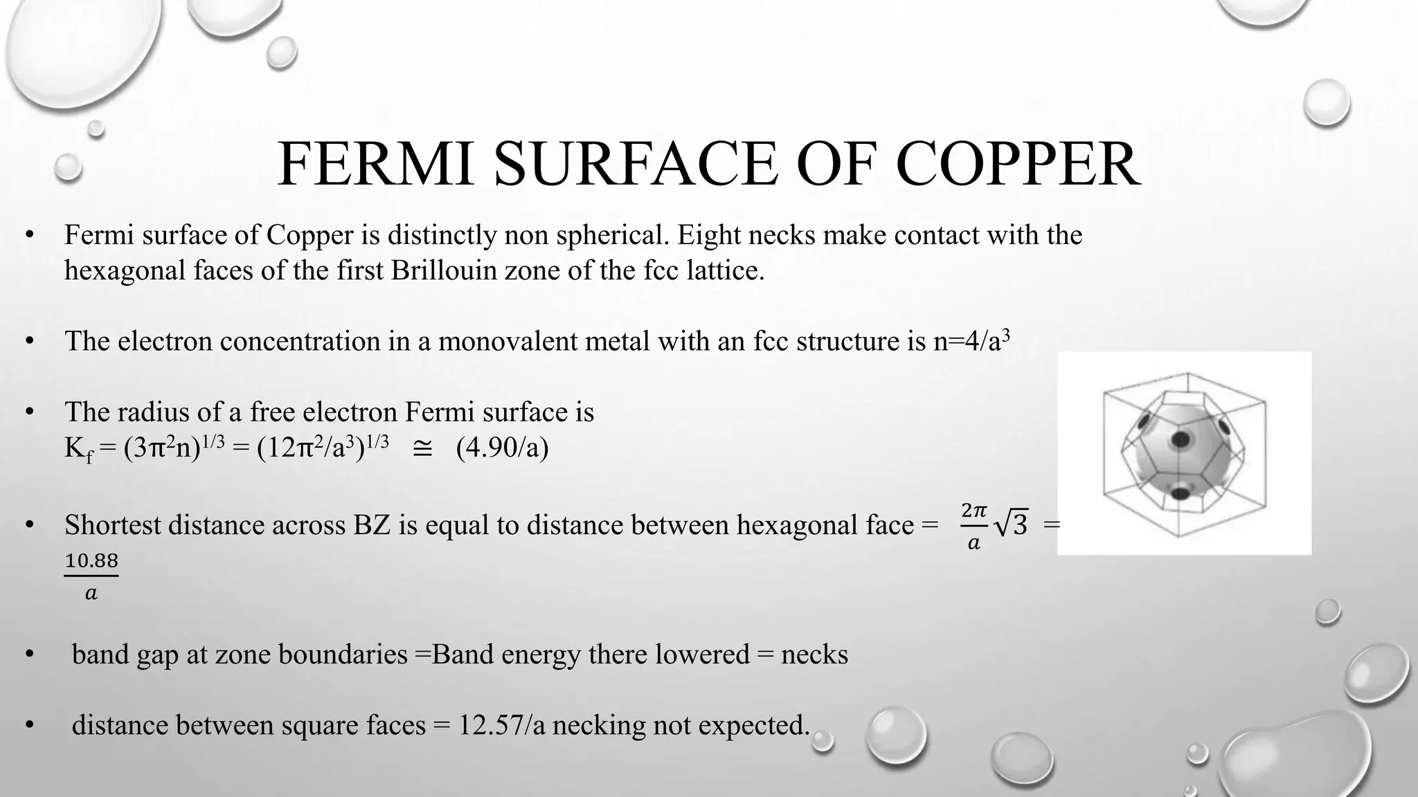 Fermi Surface and its importance in Semiconductor | PPTX